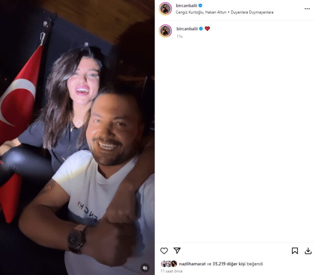 Bircan Bali, Gökhan Göz’le aşklarını ilan etti – İlk Baskı